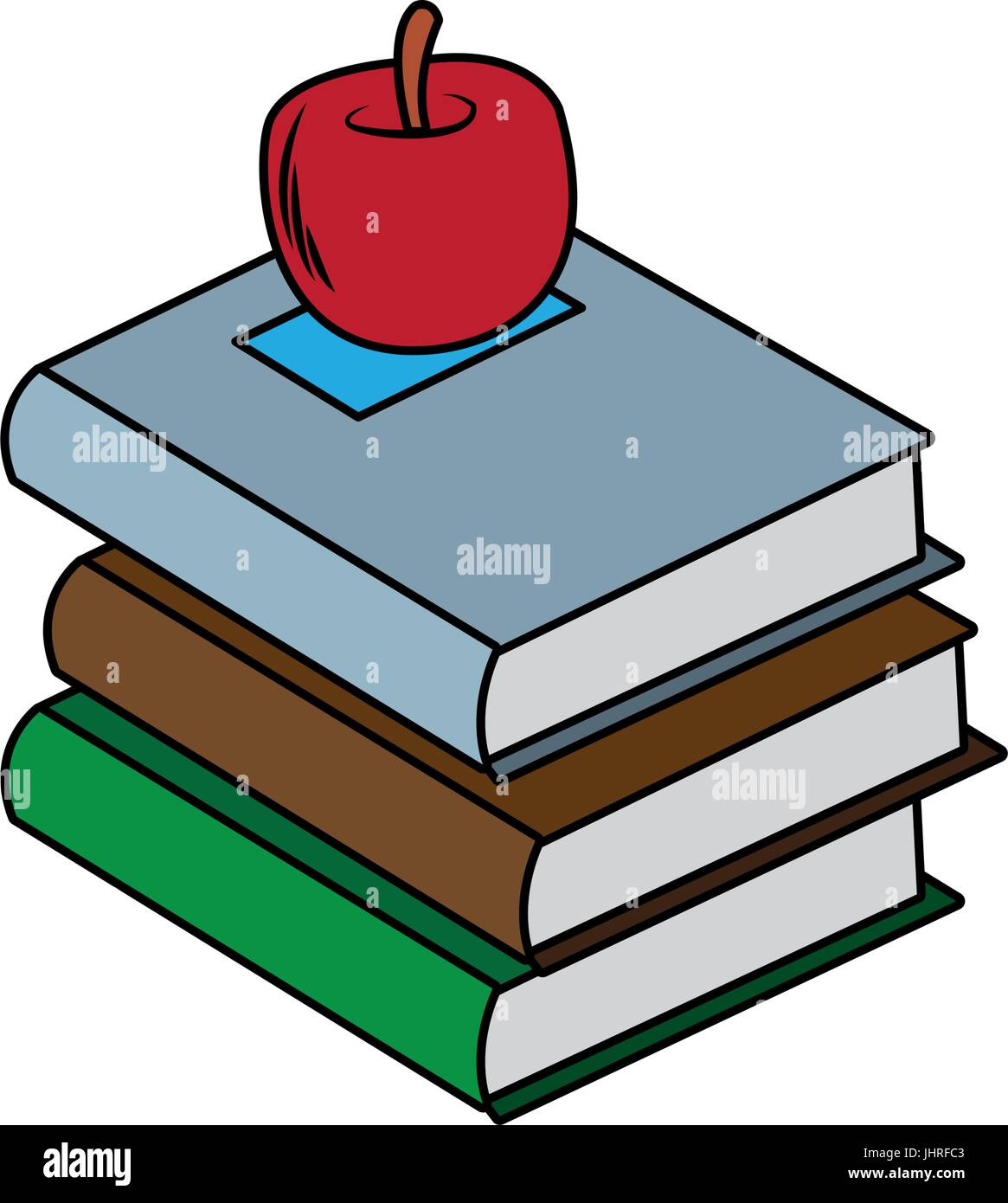 School bag books line hi-res stock photography and images - Alamy