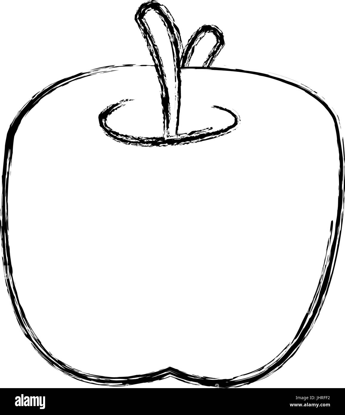 apple back to school elementary study symbol Stock Vector Image & Art ...