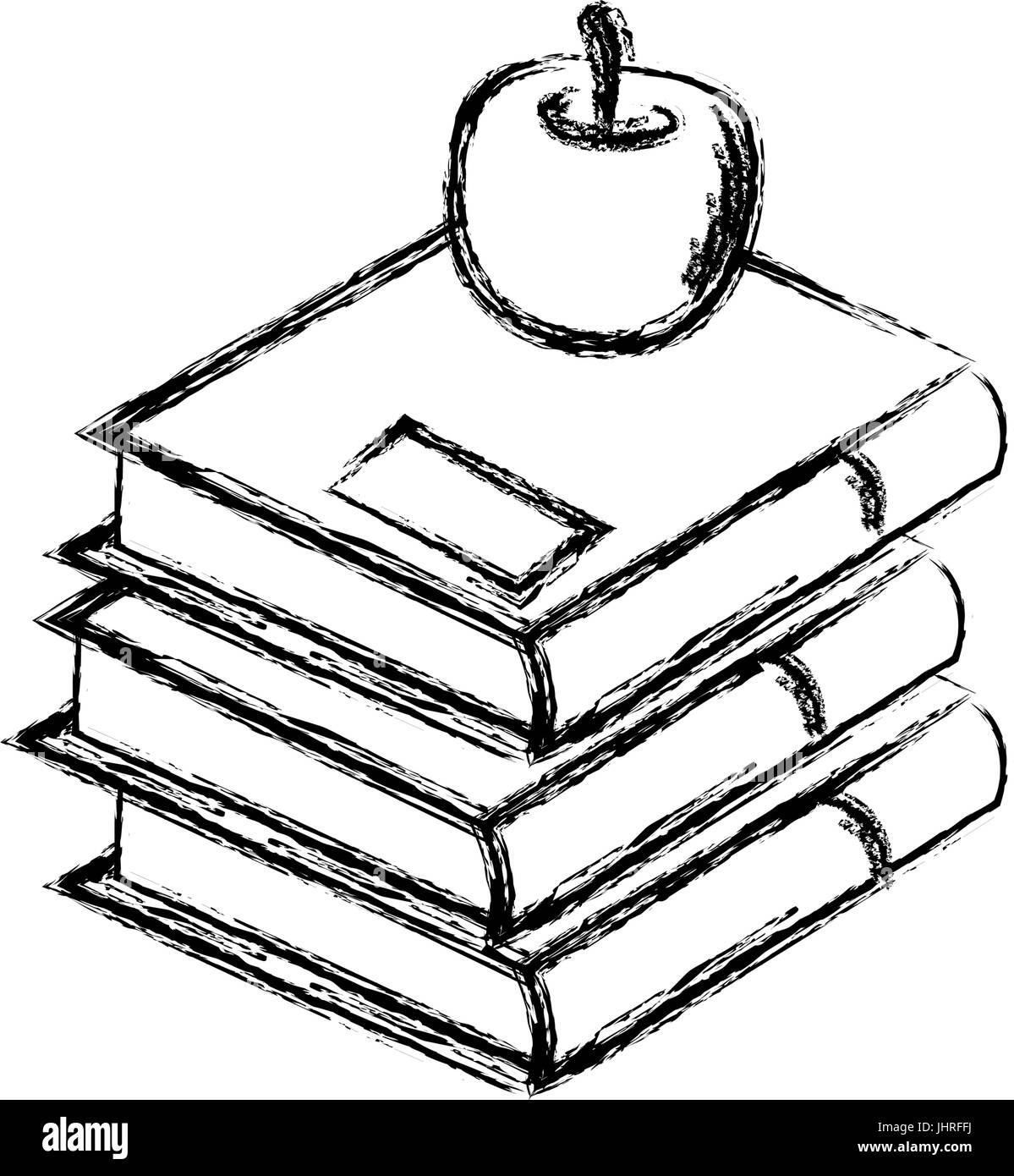 Red apple stack Stock Vector Images - Alamy