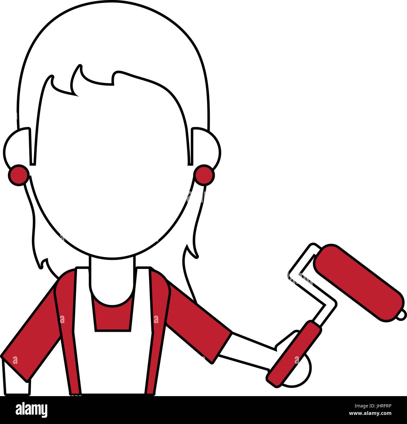 woman vector illustration Stock Vector Image & Art - Alamy
