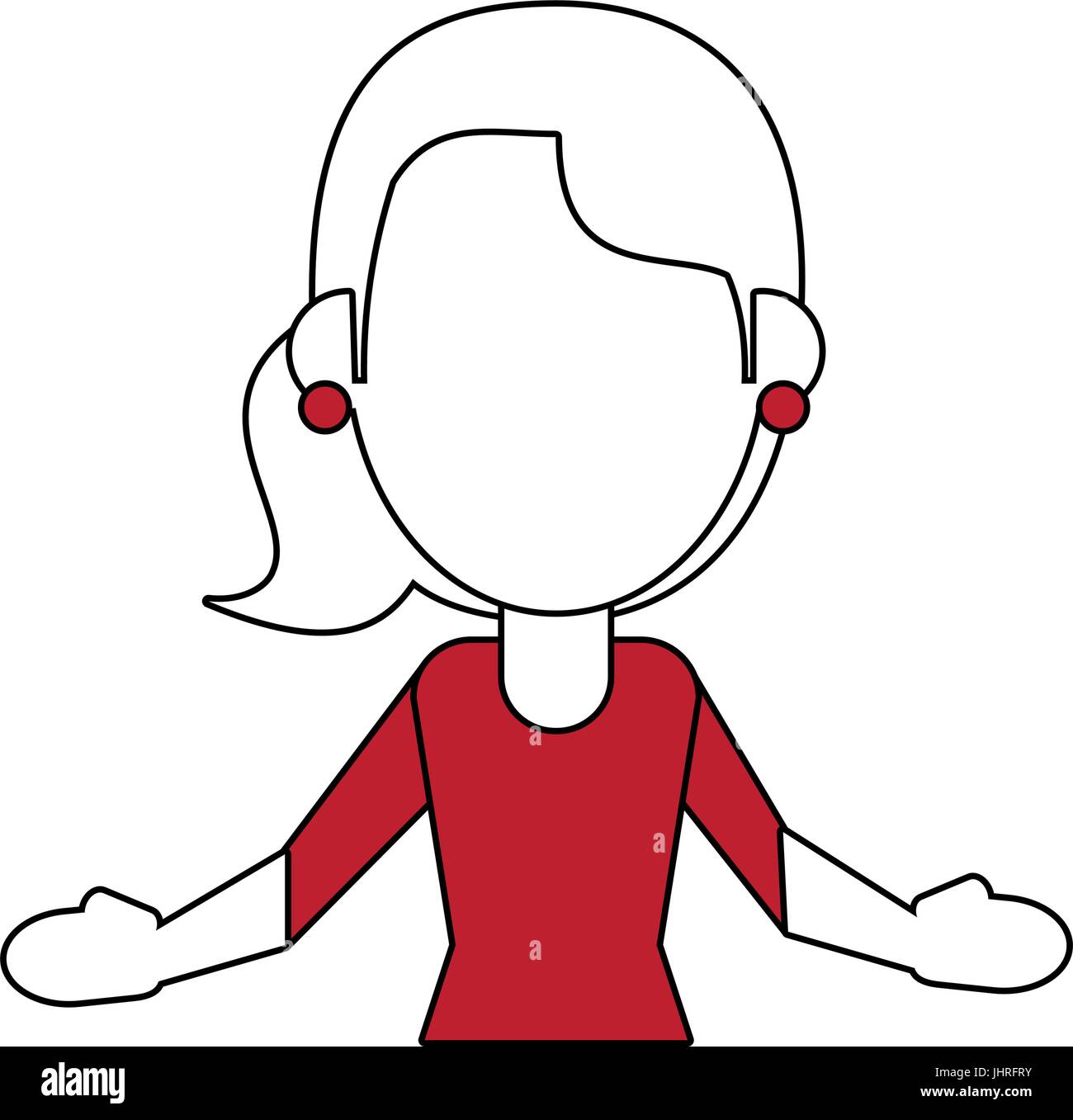 woman vector illustration Stock Vector Image & Art - Alamy
