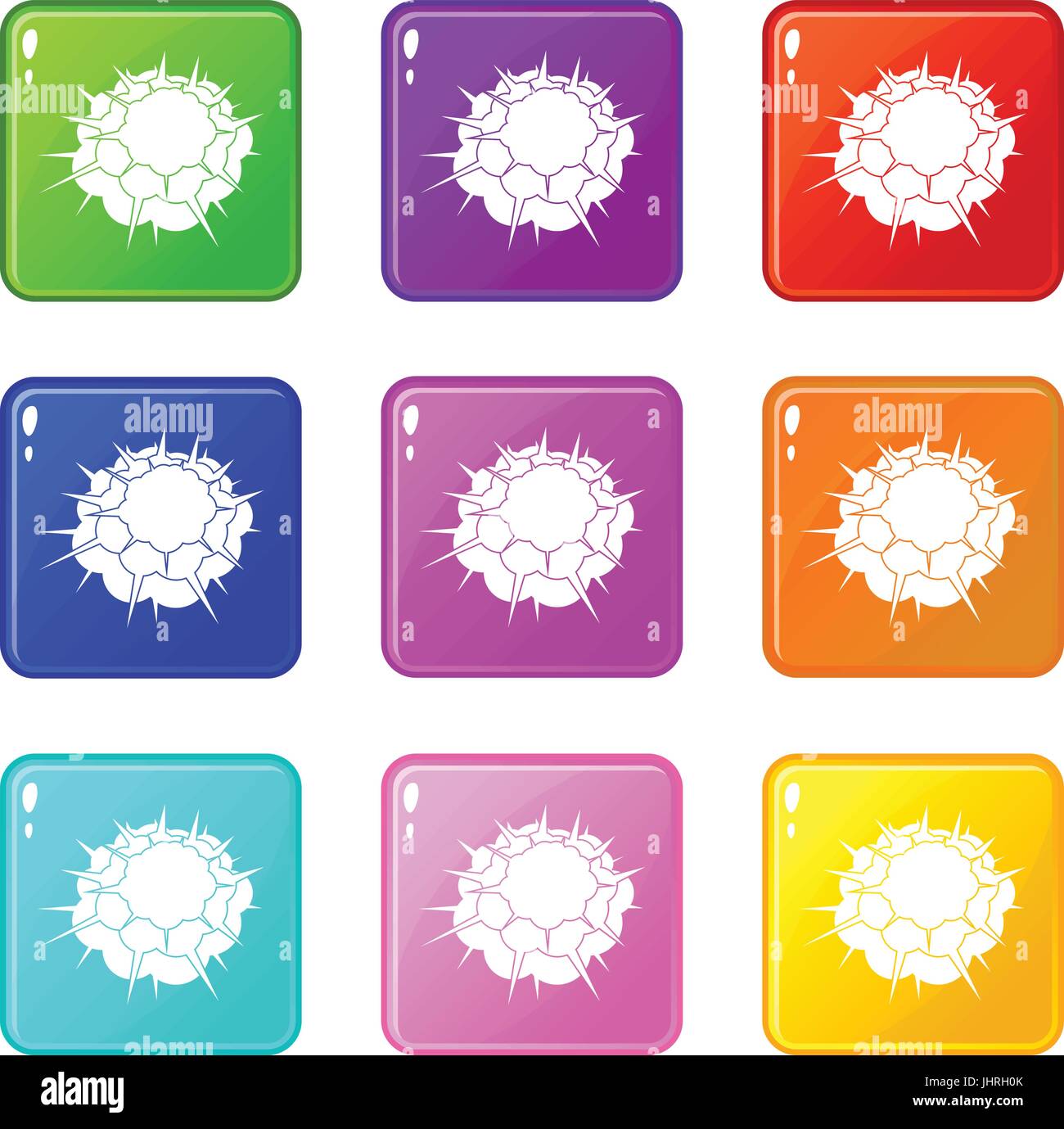 Hiroshima atomic bomb Stock Vector Images - Alamy