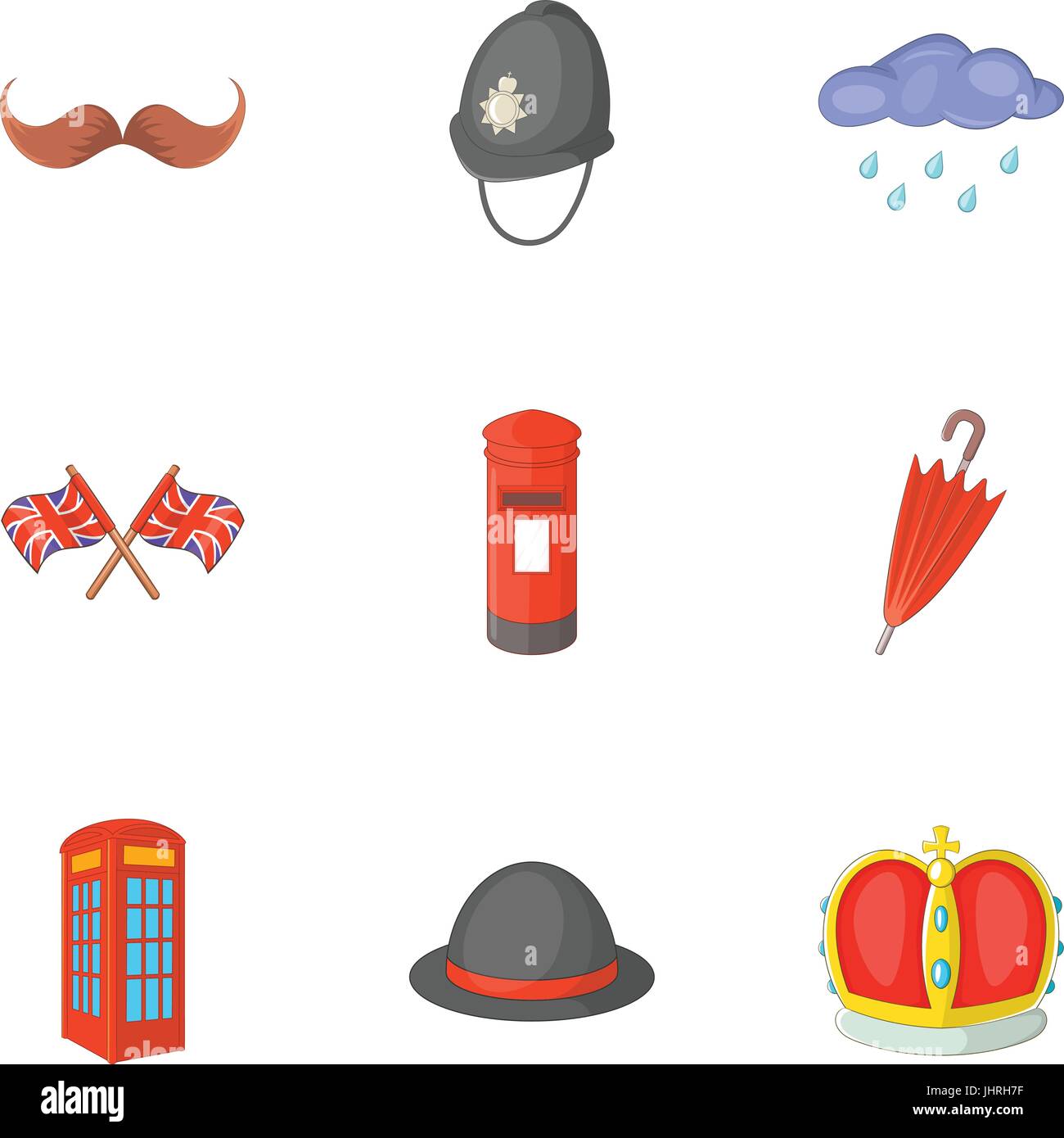 United Kingdom things icons set, cartoon style Stock Vector Image & Art ... United Kingdom things icons set, cartoon style Stock Vector Image & Art ...