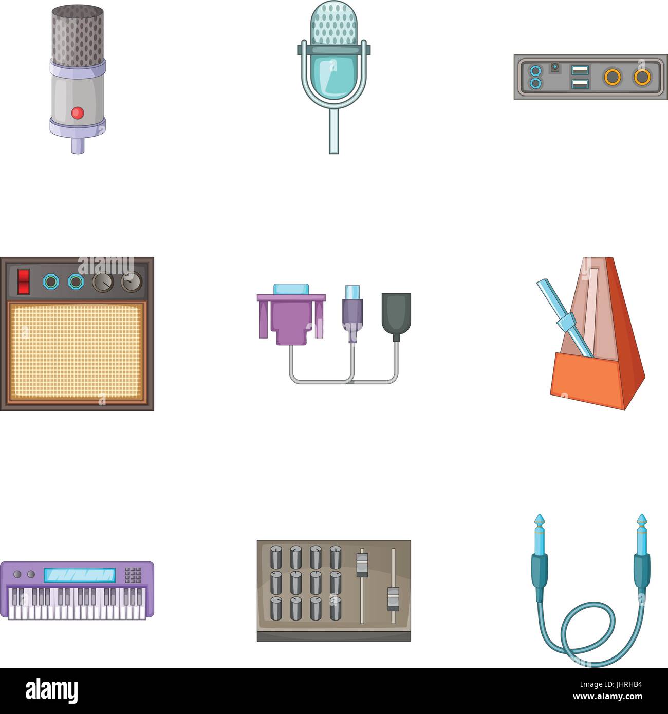 Processing amplifier Stock Vector Images - Alamy