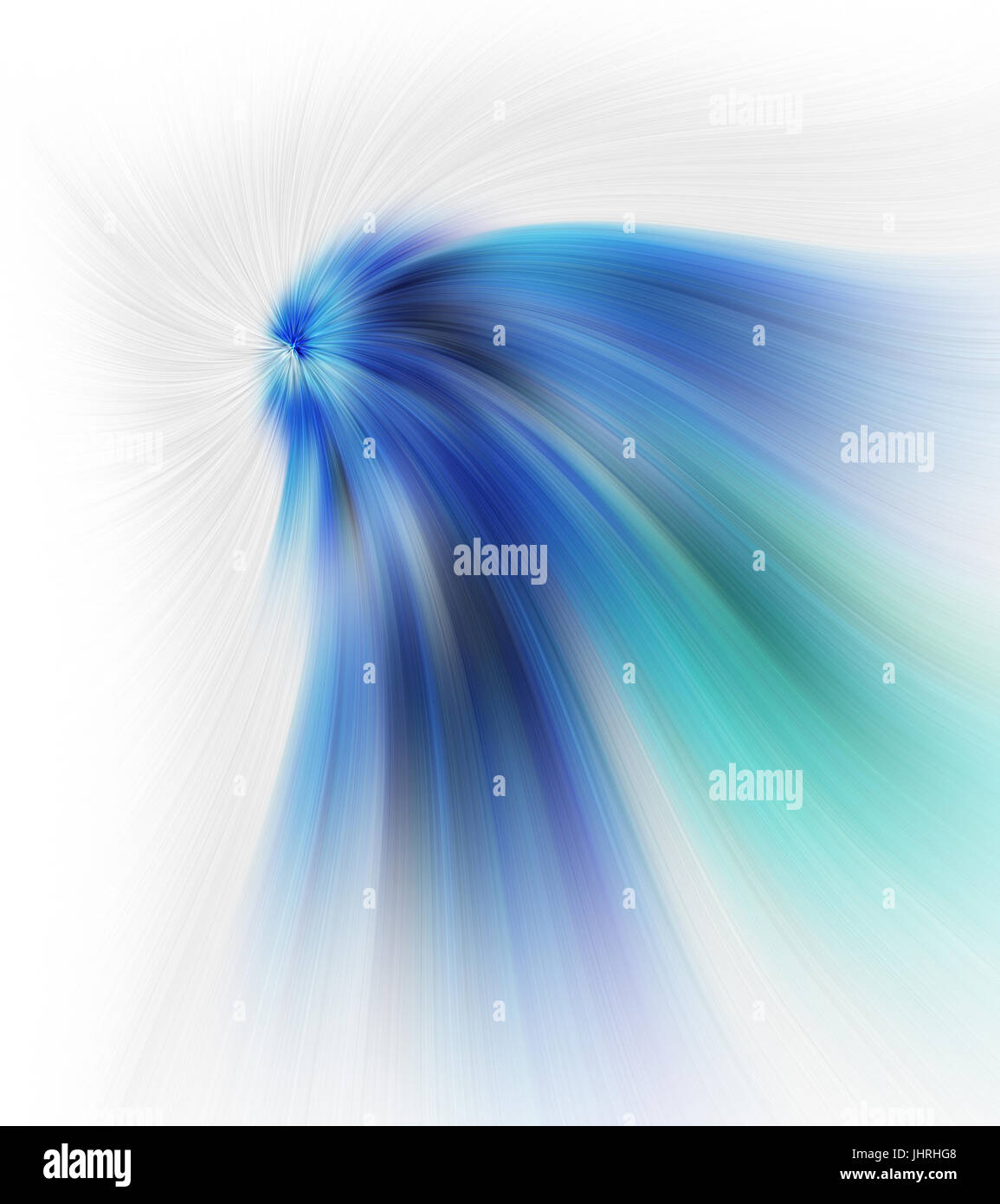 A blue abstract wave background Stock Photo - Alamy