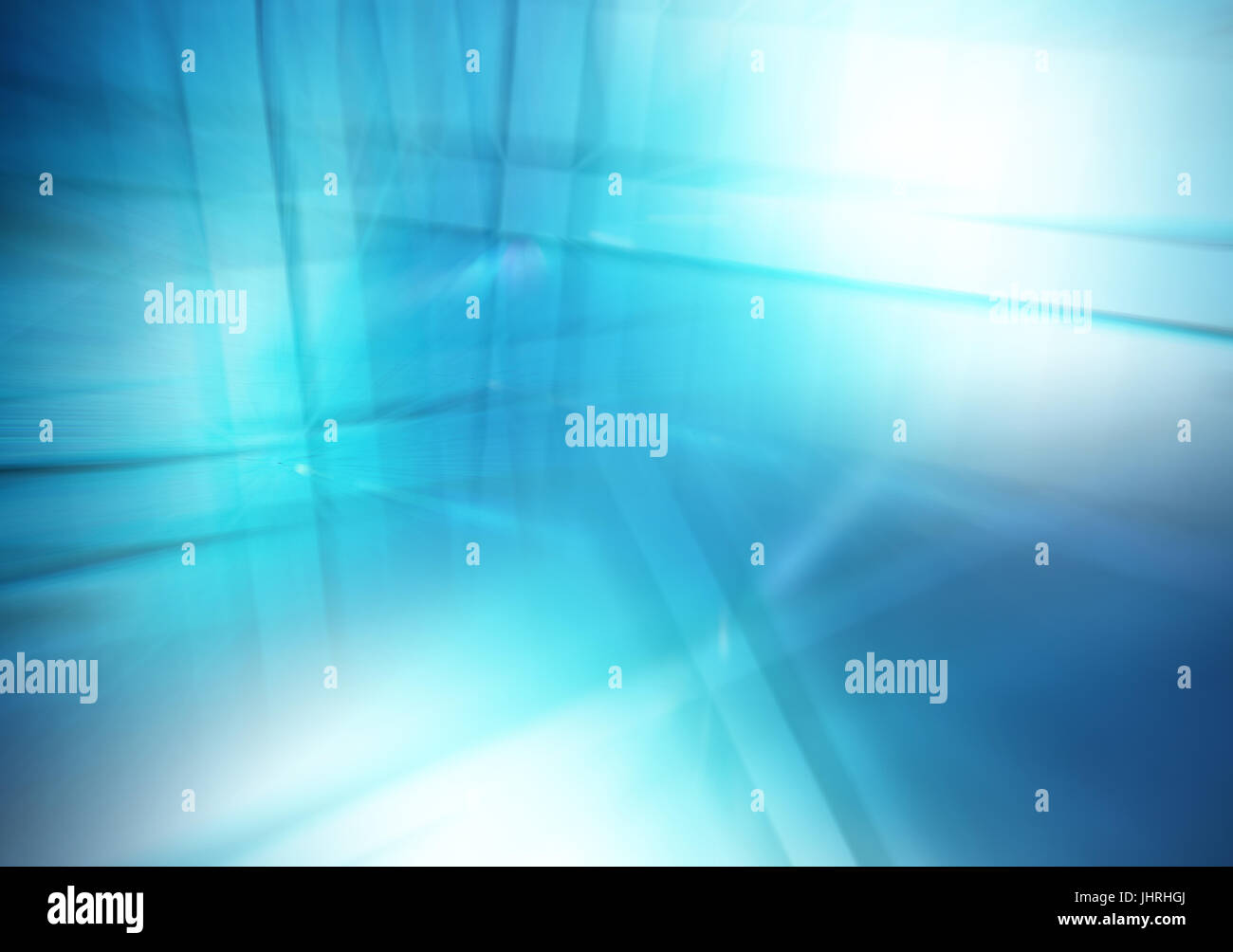 Abstract blue background of lines and reflections, Business theme Stock ...