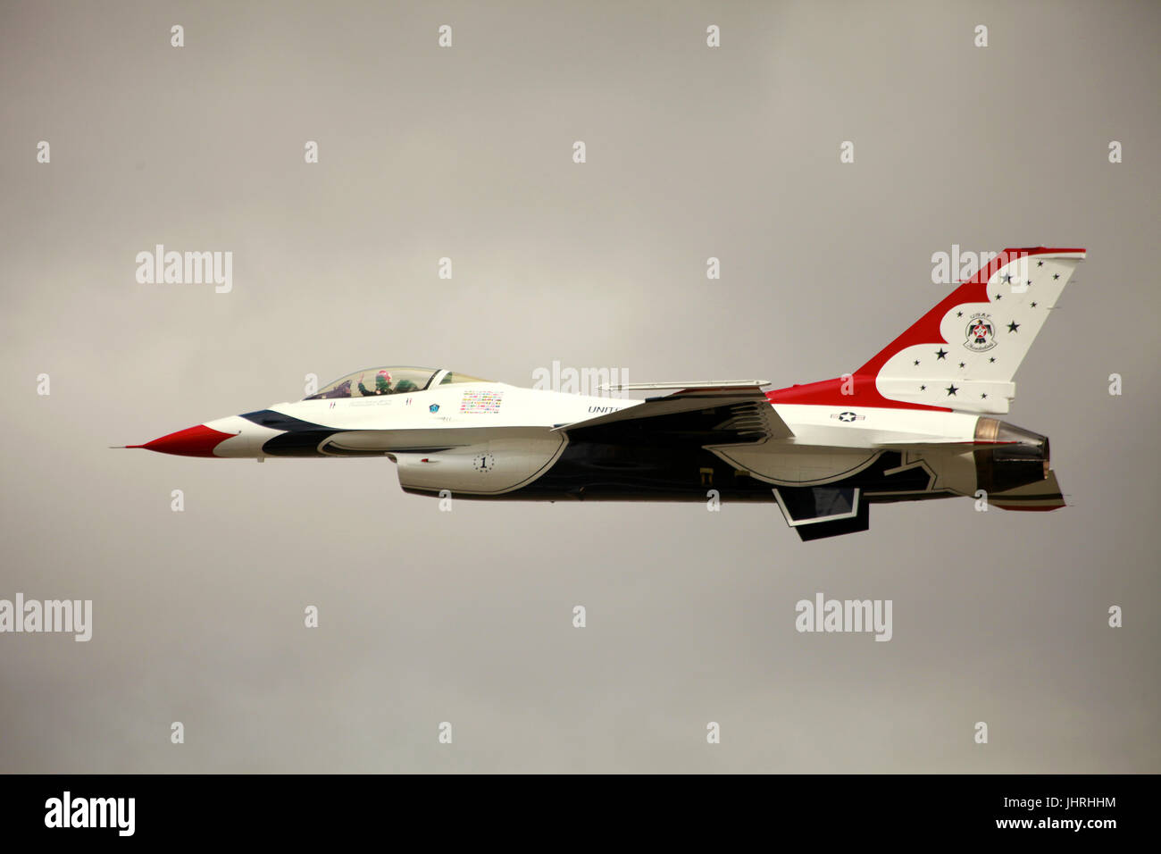 USAF Air Demonstration Squadron Thunderbirds Stock Photo - Alamy