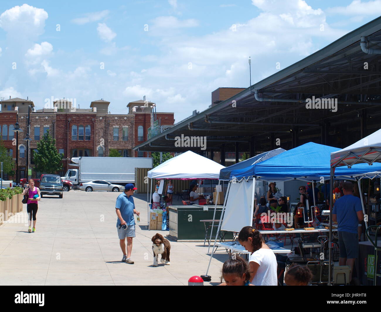 The NEw Dallas Farmers Market Stock Photo - Alamy
