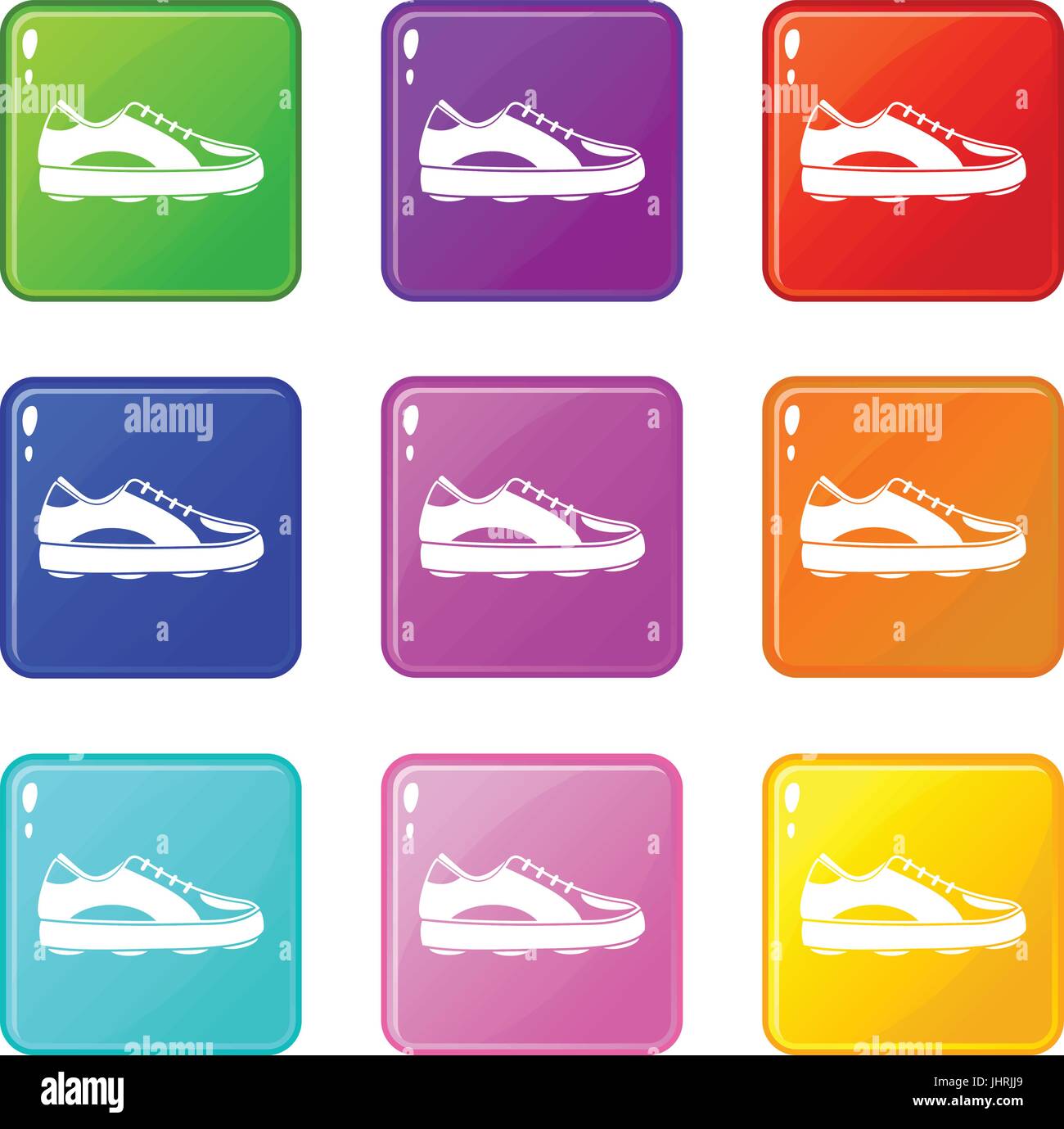 Footwear golf Stock Vector Images - Alamy