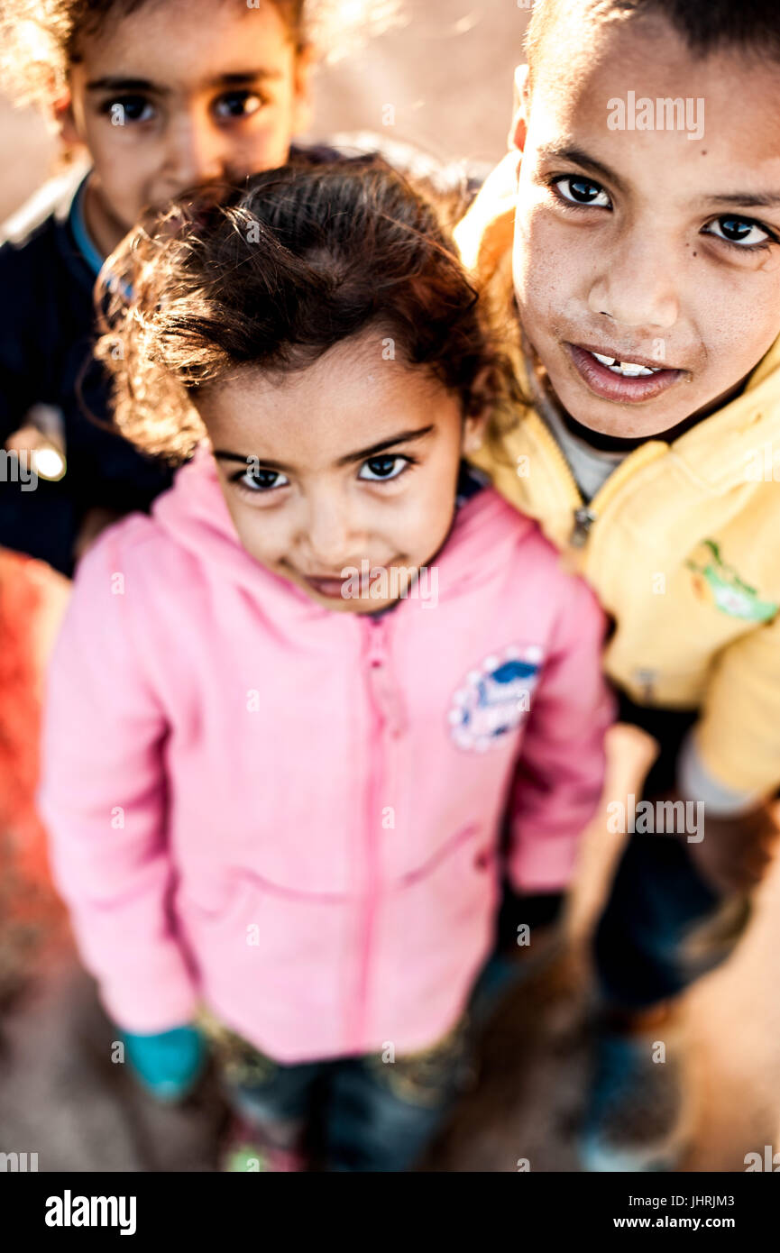 Portrait of children Looking At Camera Stock Photo - Alamy