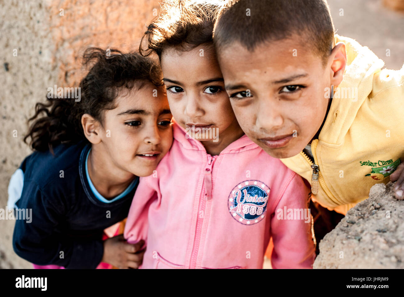 Portrait of children Looking At Camera Stock Photo - Alamy