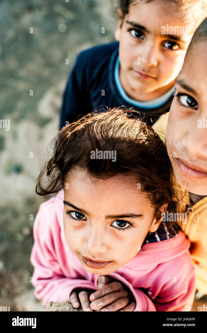 Portrait of children Looking At Camera Stock Photo - Alamy