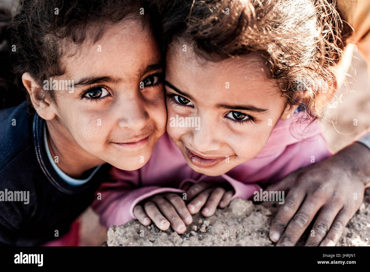 Portrait of children Looking At Camera Stock Photo - Alamy
