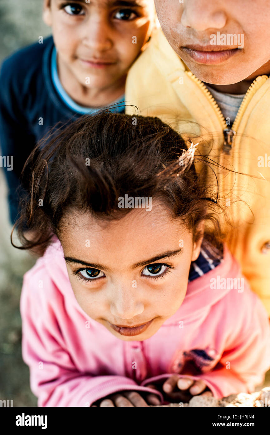 Portrait of children Looking At Camera Stock Photo - Alamy