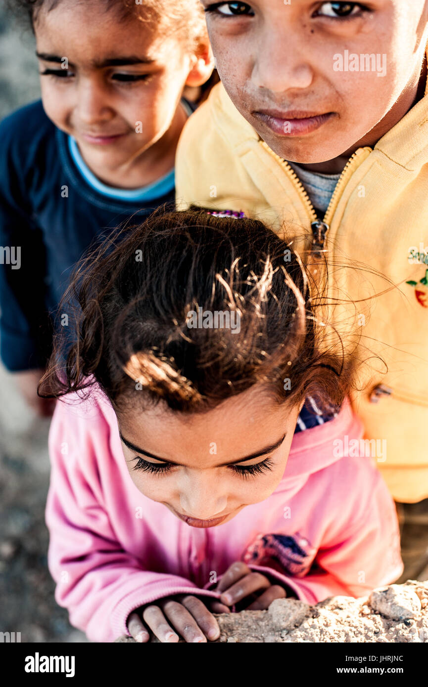 Portrait of children Looking At Camera Stock Photo - Alamy