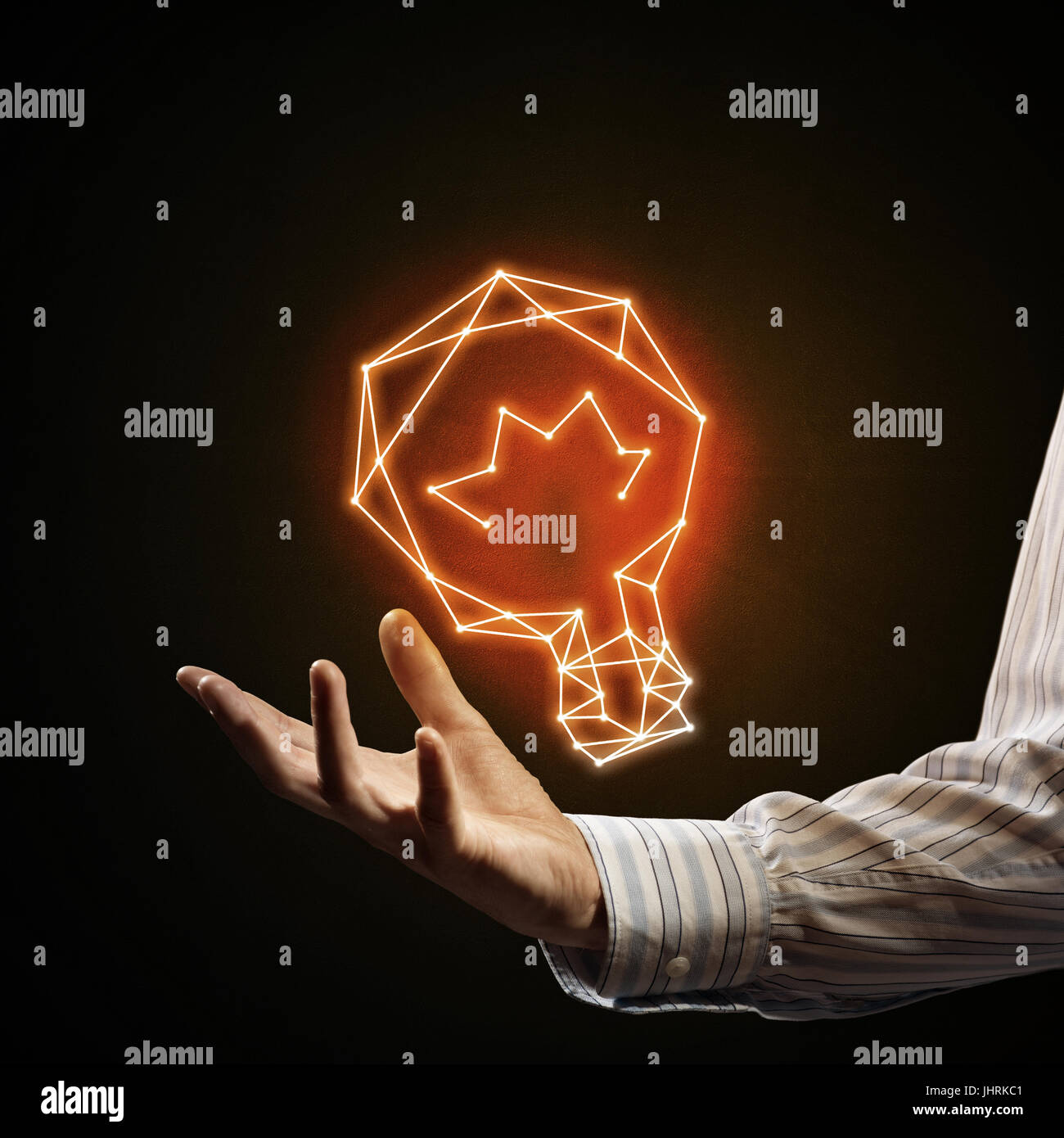 Idea of power and energy Stock Photo - Alamy