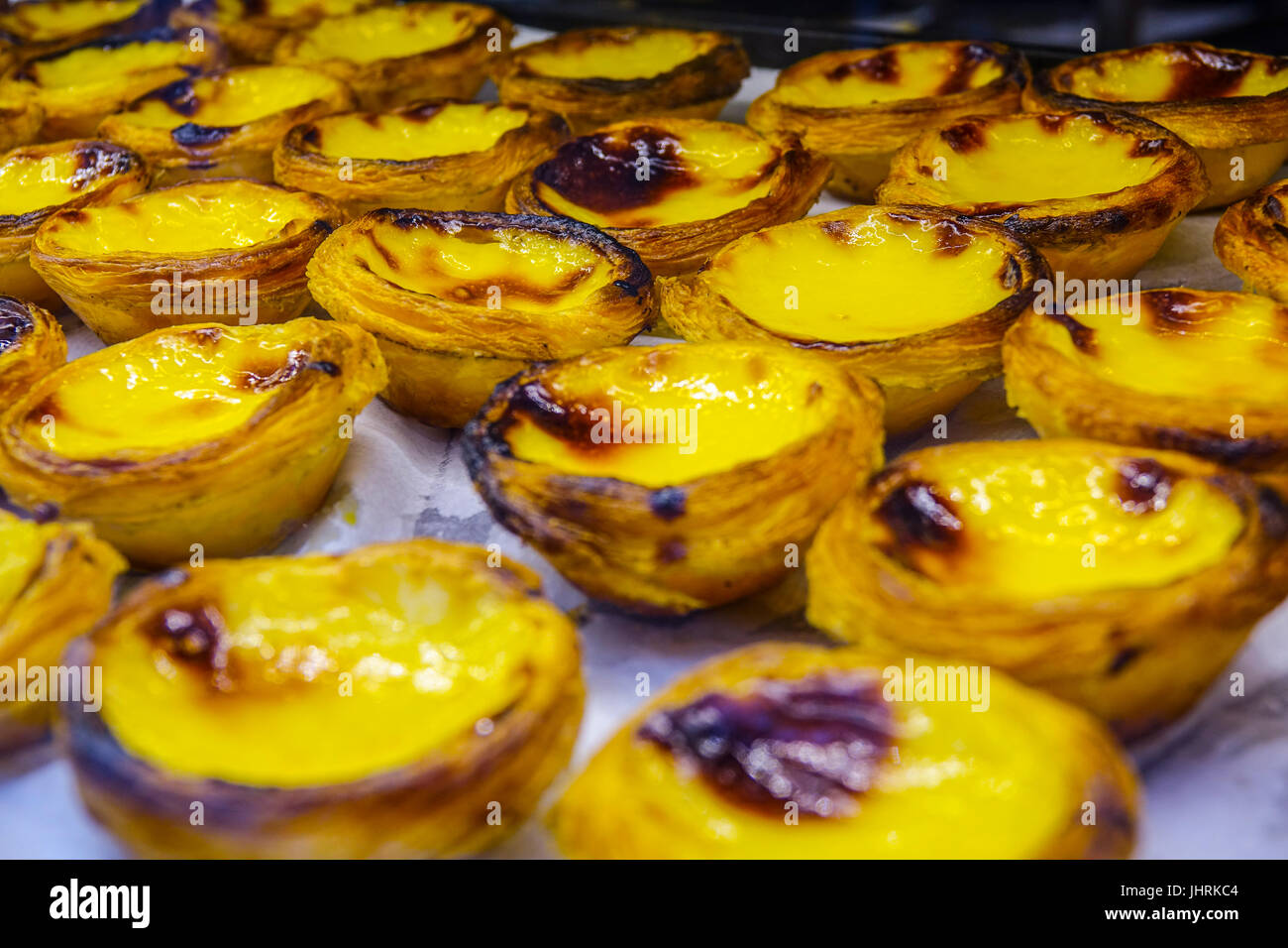 Most Famous Pastry In Lisbon The Nata Cake LISBON PORTUGAL 2017