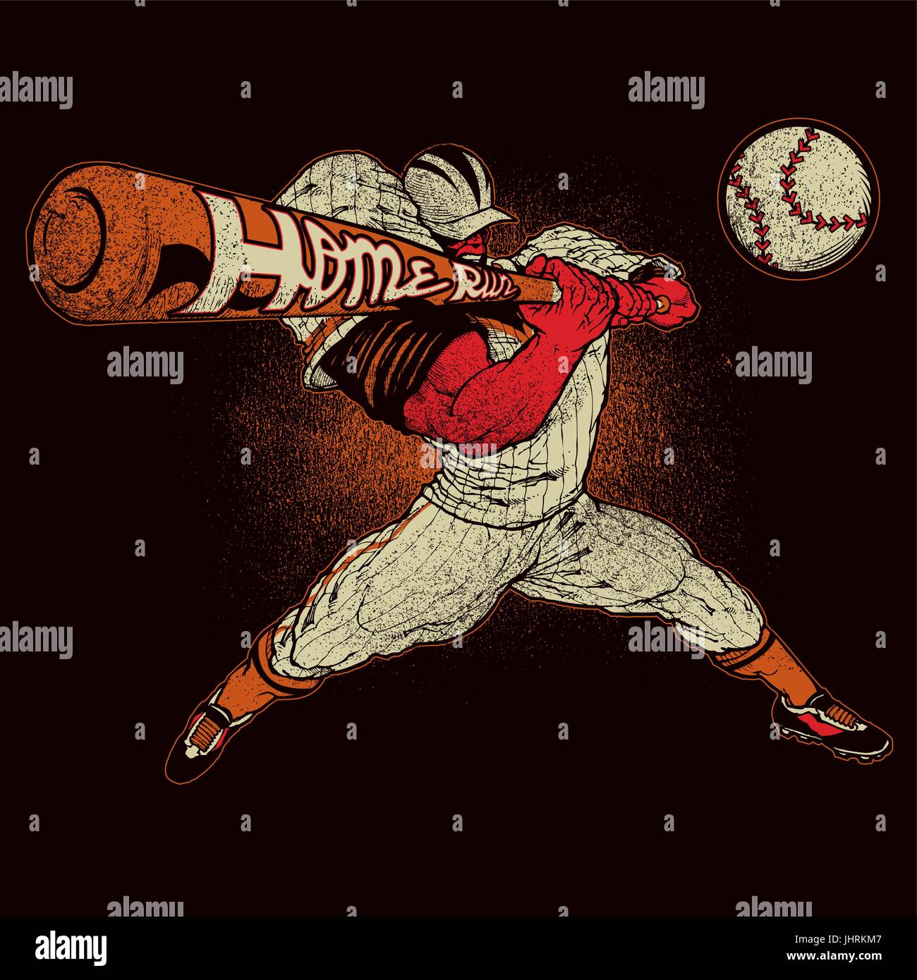 Illustration of angry baseball player Stock Vector Image & Art - Alamy
