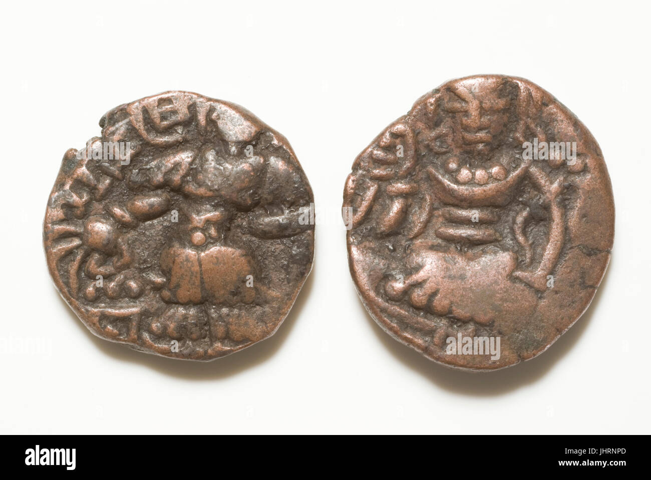 Ancient india coins hi-res stock photography and images - Alamy