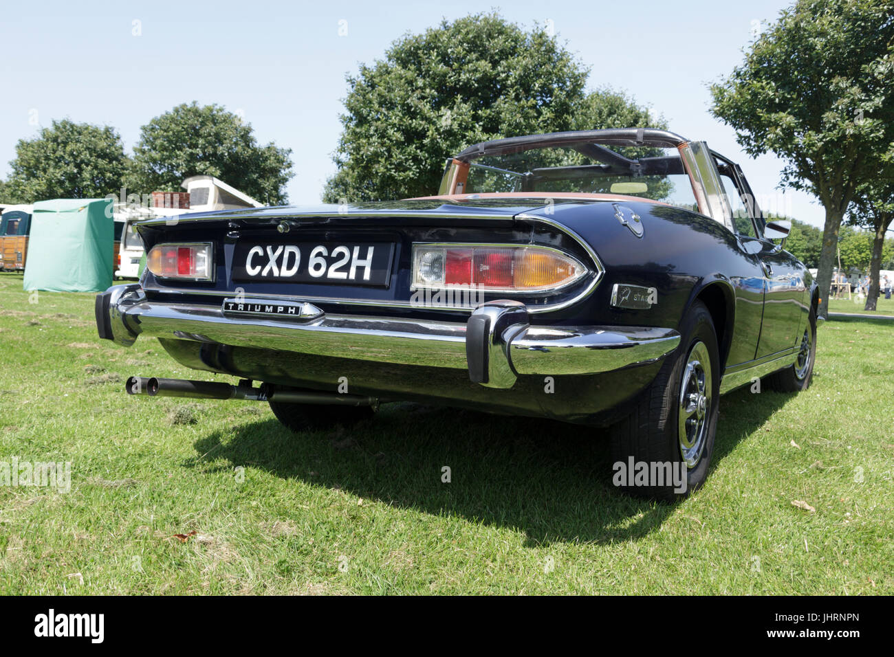 Triumph stag rear view hi-res stock photography and images - Alamy
