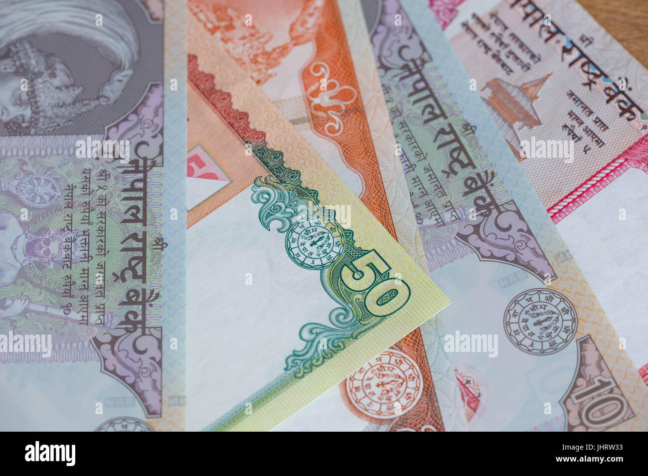 Nepal rupee money Stock Photo - Alamy