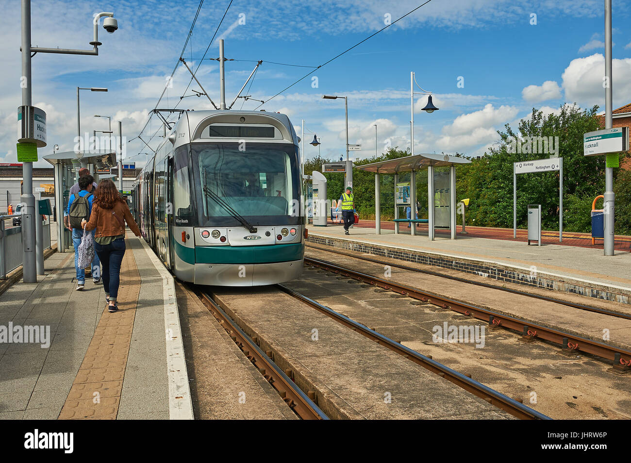 Nottingham tram system hi-res stock photography and images - Alamy