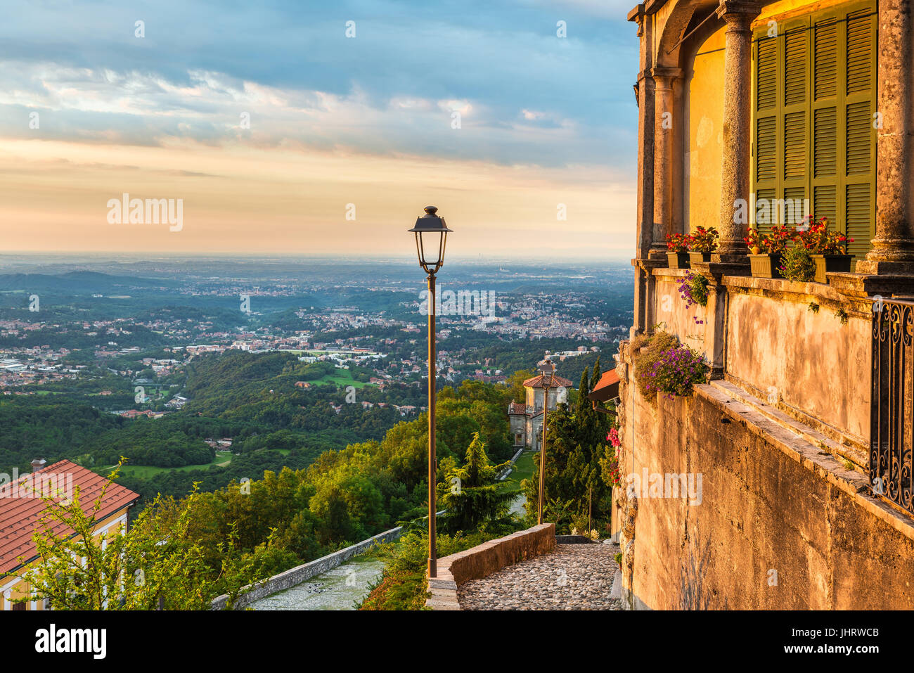 Sacred mountain sacro monte hi-res stock photography and images - Alamy