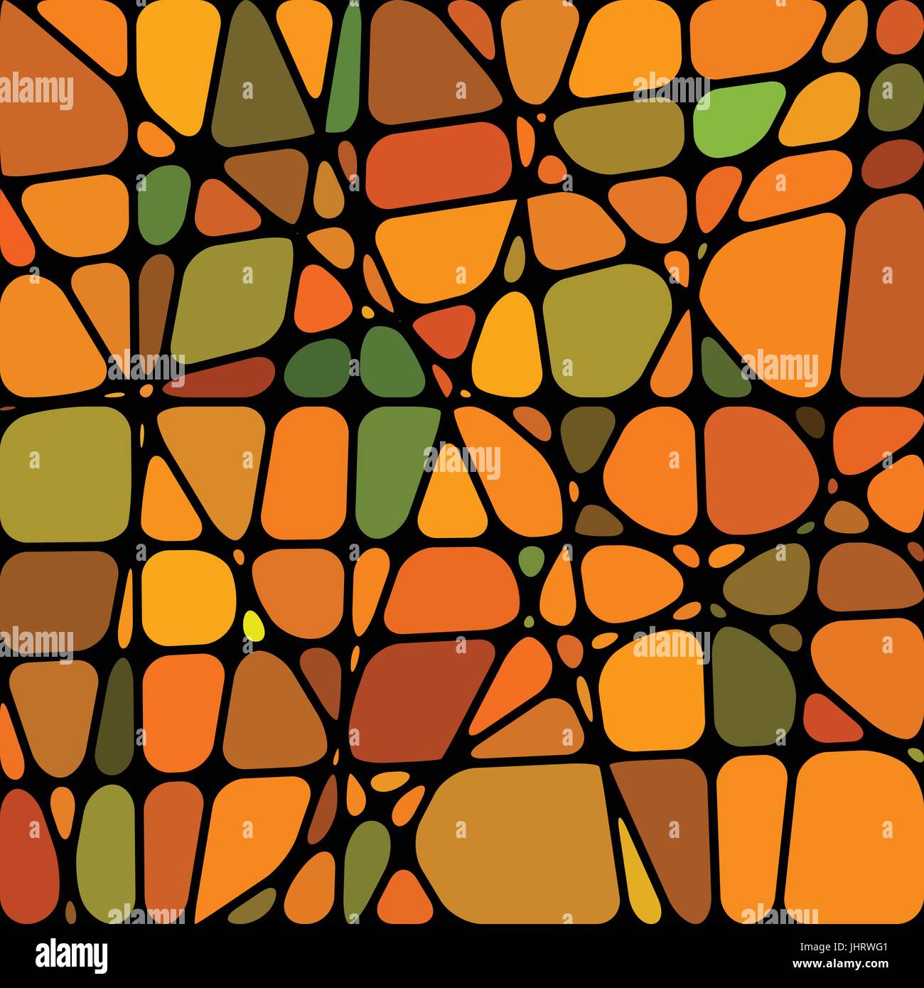 abstract vector stained-glass mosaic background Stock Vector Image ...