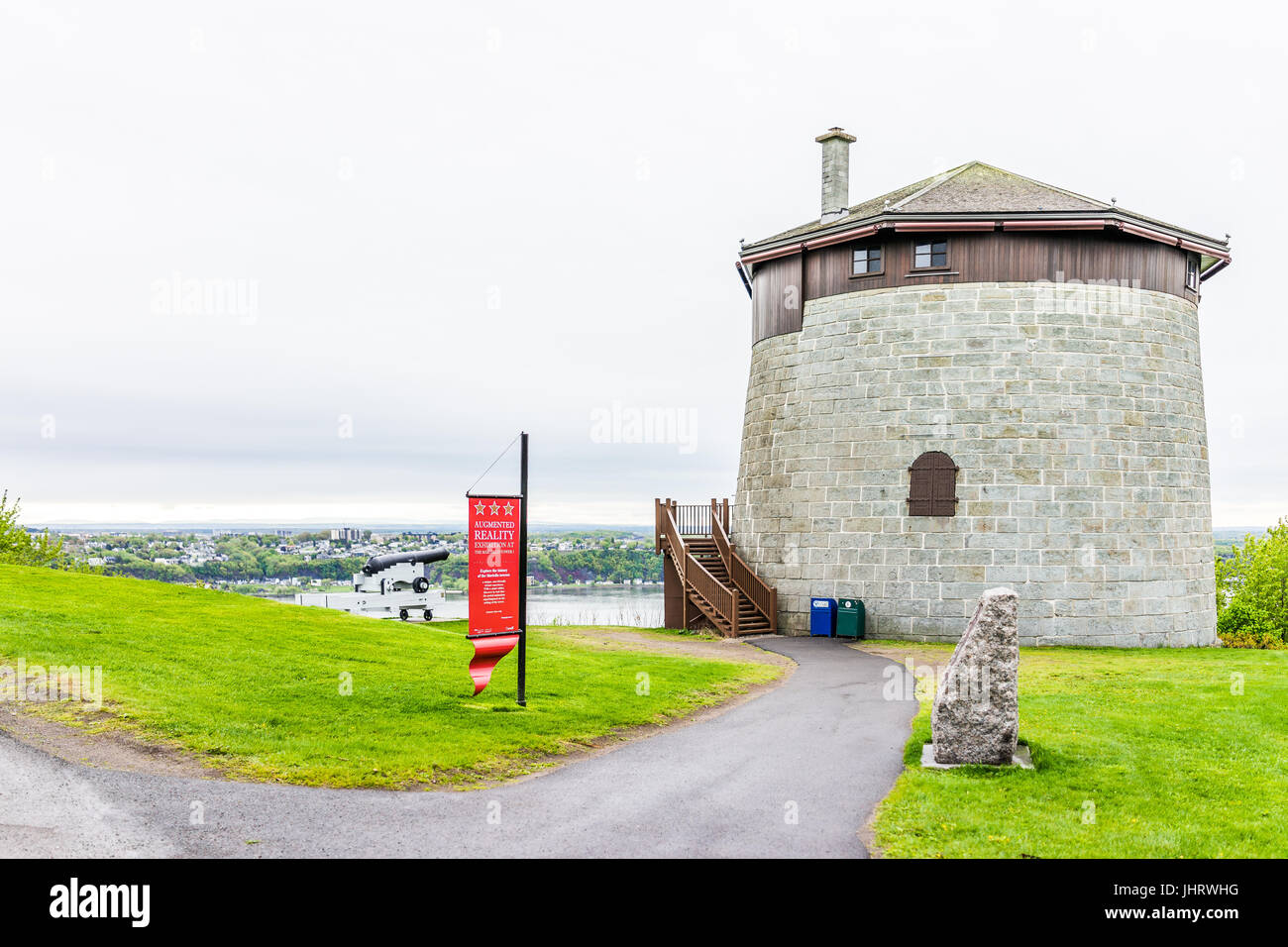 Antique view of quebec city hi-res stock photography and images - Alamy