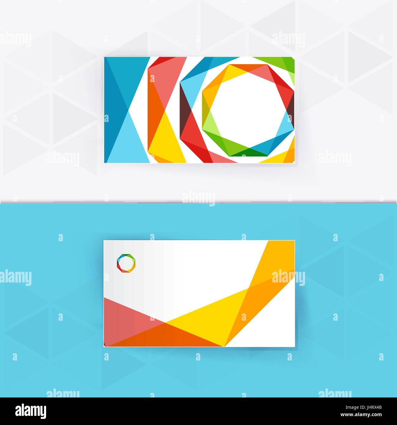 Abstract blank name card template for business artwork. eps 10 Stock ...