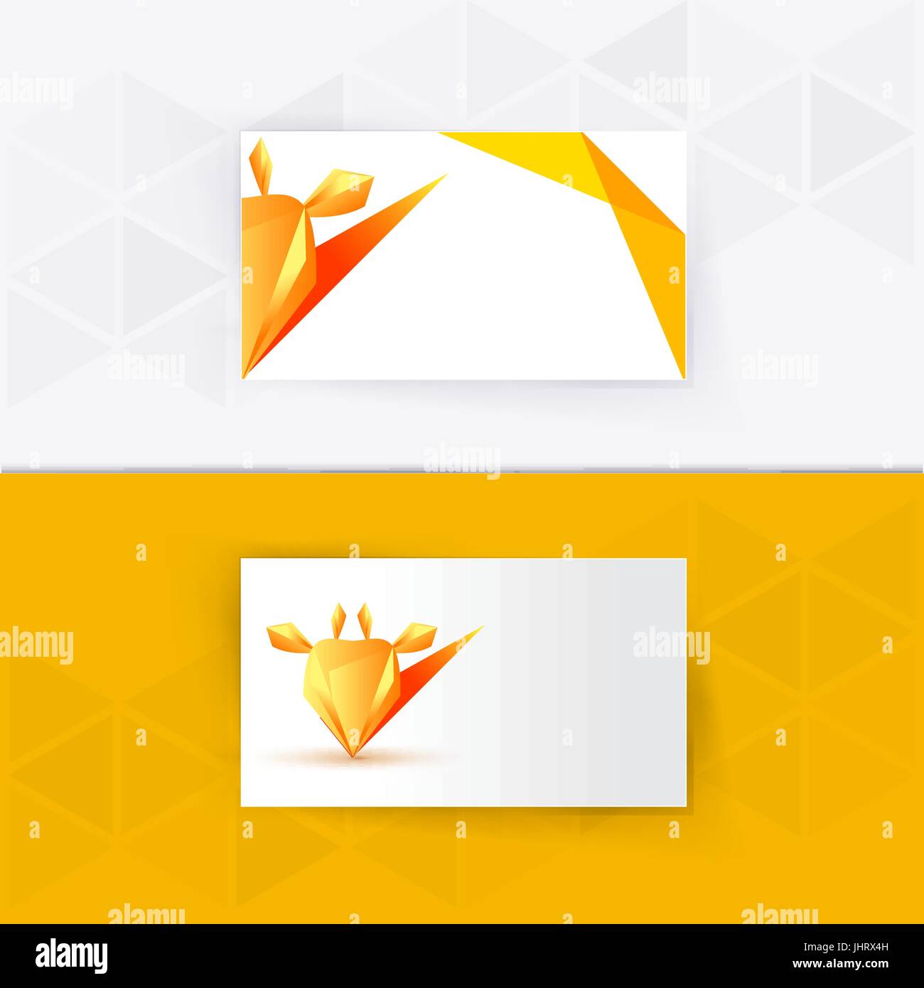 Abstract blank name card template for business artwork. eps 10 Stock Vector Image & Art - Alamy