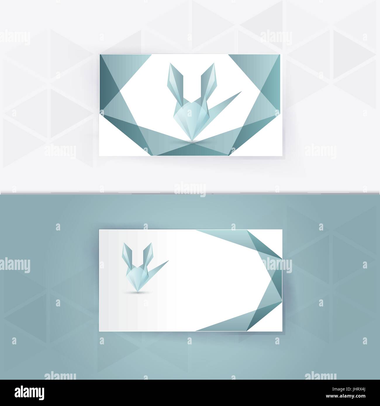 Abstract blank name card template for business artwork. eps 10 Stock ...