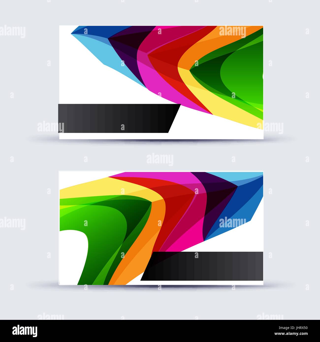 Abstract blank name card template for business artwork. eps 10 Stock ...