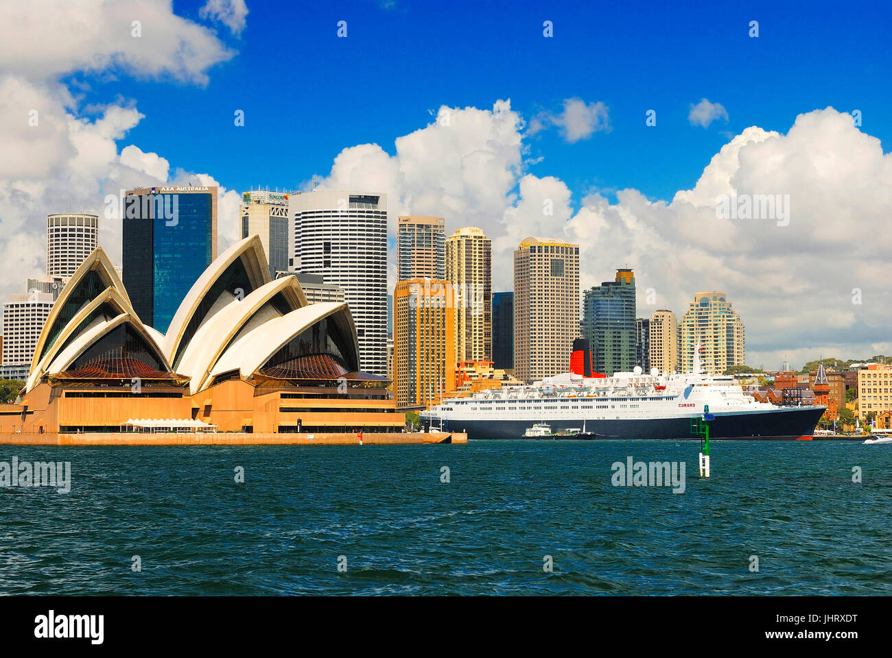 "Sydney opuses with luxury liner queen Elizabeth 2 and high rises ...
