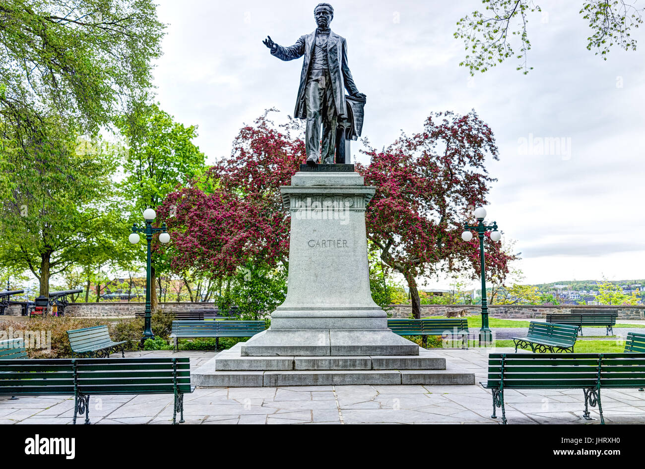 Quebec City, Canada - May 30, 2017: Montmorency Park National Historic ...