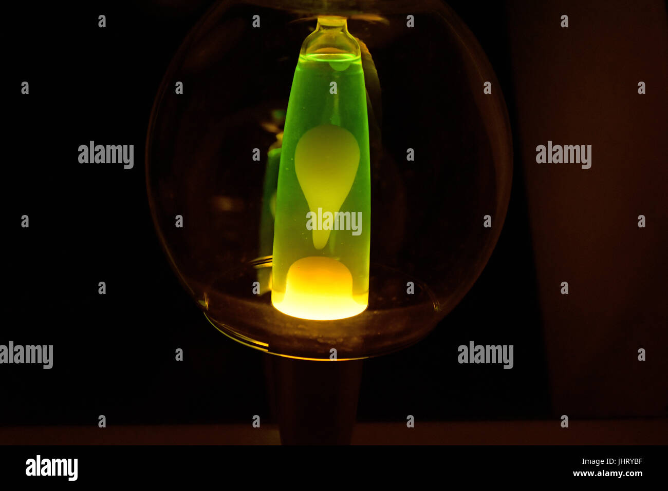 Lava lamp. Abstract isolated composition. Macro photo Stock Photo - Alamy
