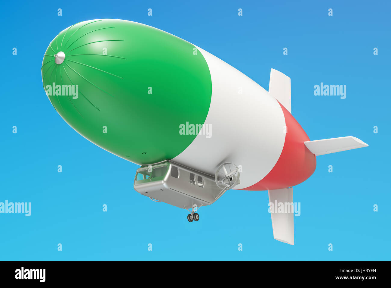 Italian airship dirigible hi-res stock photography and images - Alamy