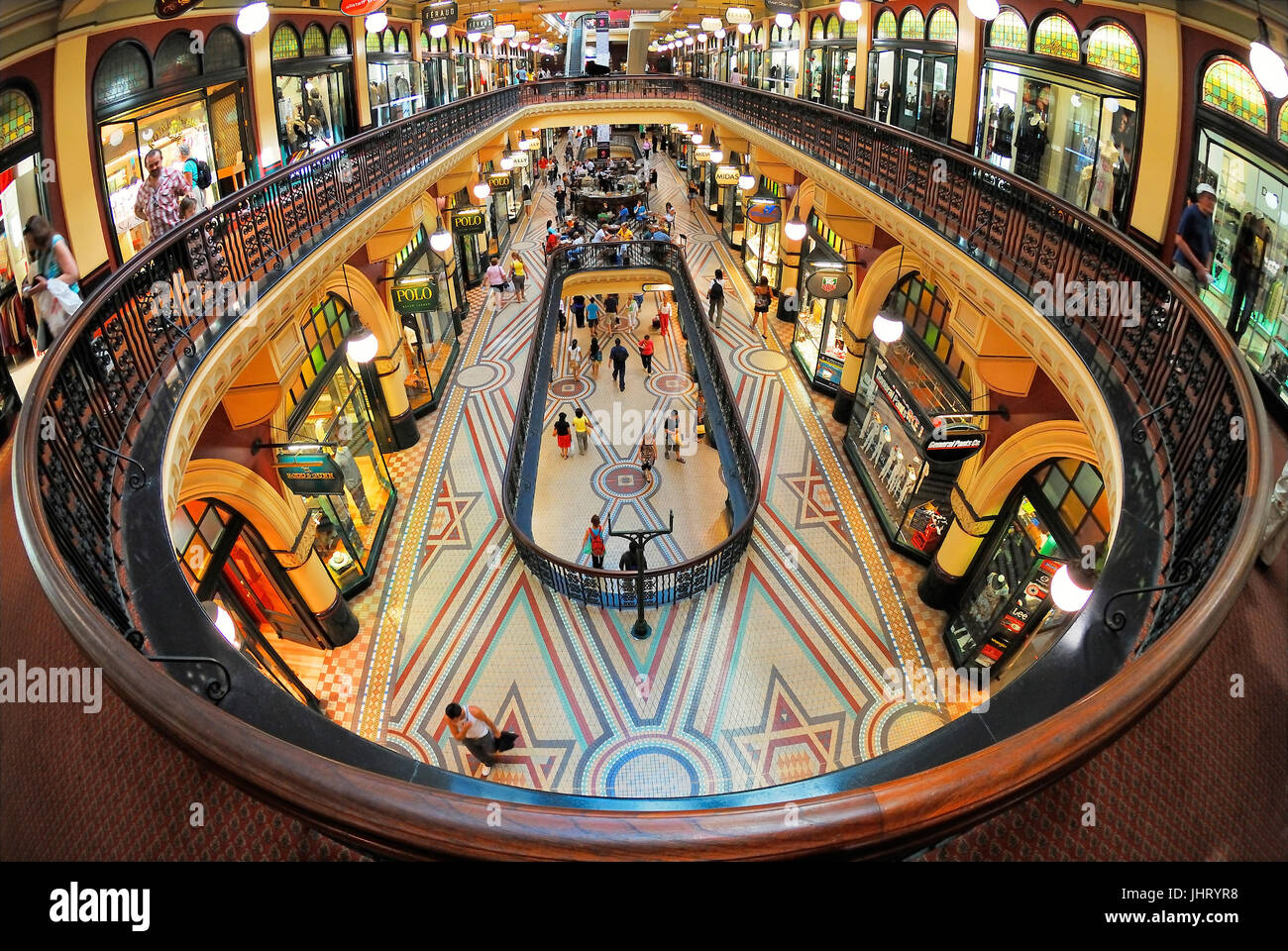 "Inside view of the queen Victoria Building, department store, Sydney ...