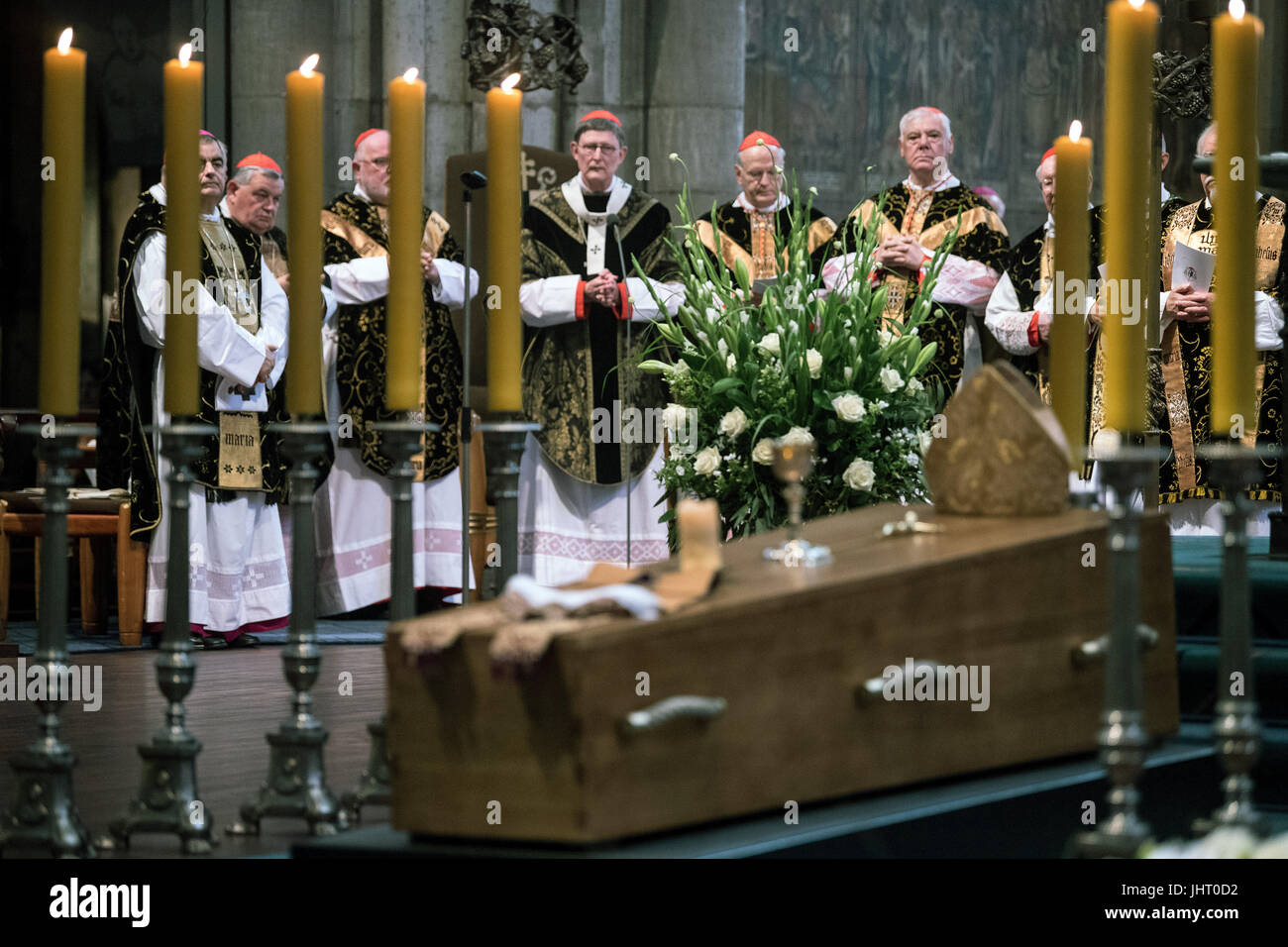 Cologne, Germany. 15th July, 2017. Cologne's archbishop Cardinal Rainer ...