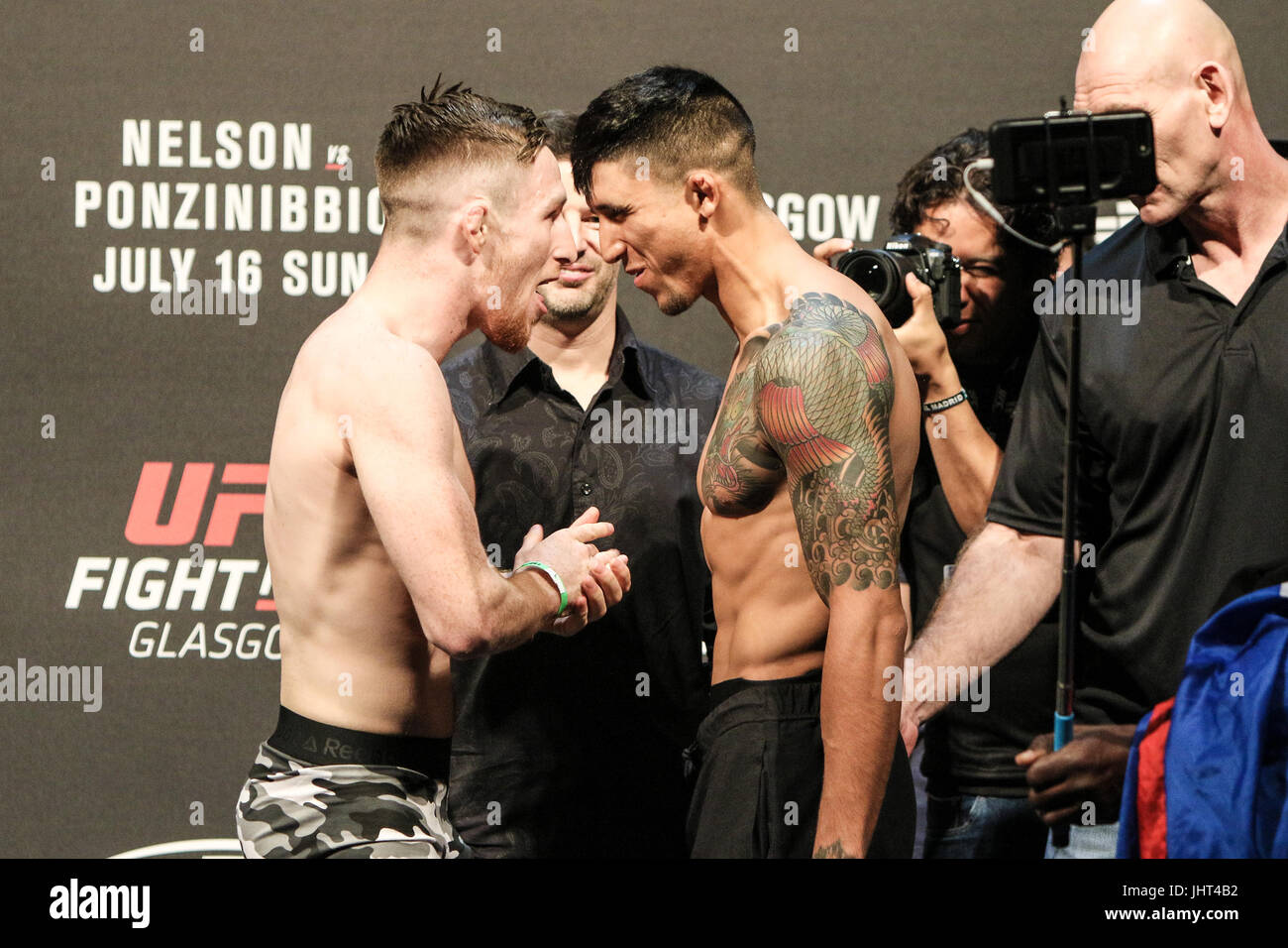 SSE Hydro, Glasgow, United Kingdom. 15 July 2017. Brett Johns and ...