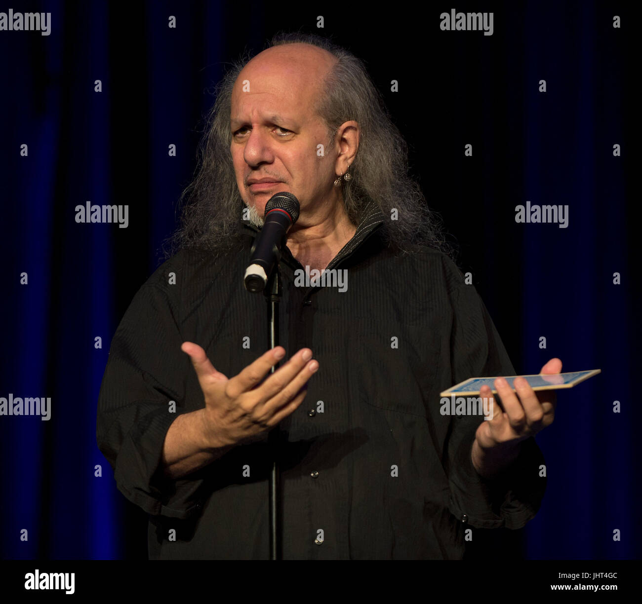 Louisville, Kentucky USA. 14th July, 2017. MAX MAVEN performs a trick ...