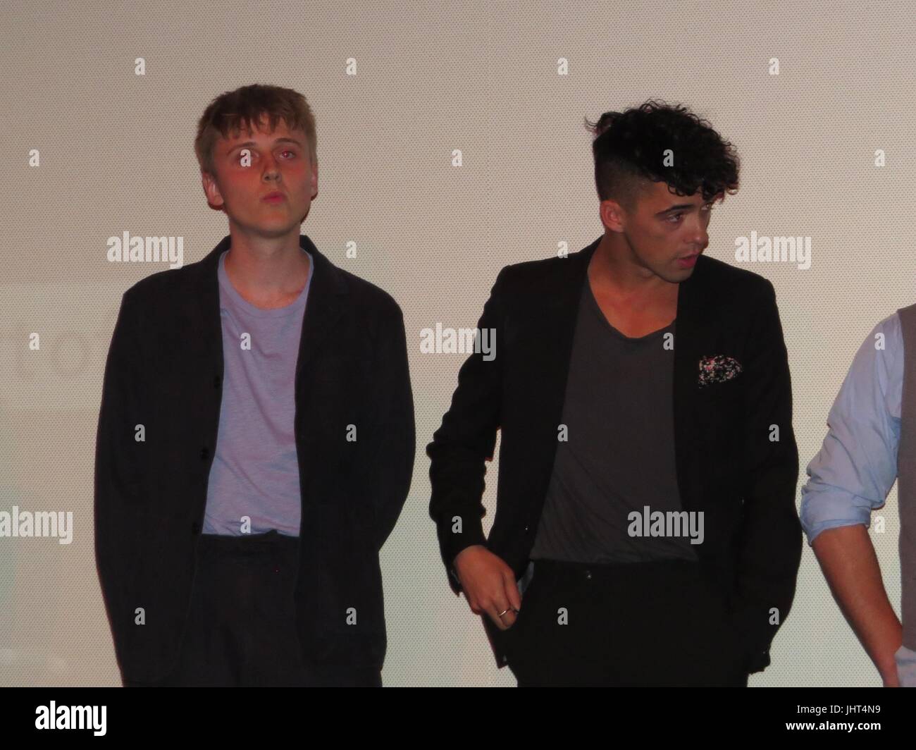 Galway, Ireland, 2017-07-14. The two main actors of the movie 'The ...