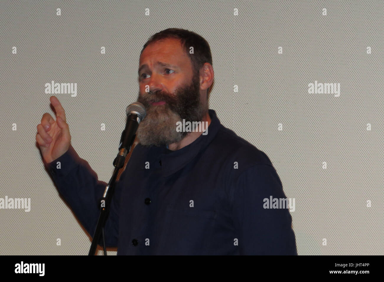 Galway, Ireland, 2017-07-14. Director Francis Lee talks about his film ...