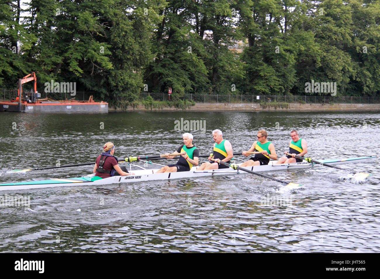 Mens four rowing final hi-res stock photography and images - Alamy