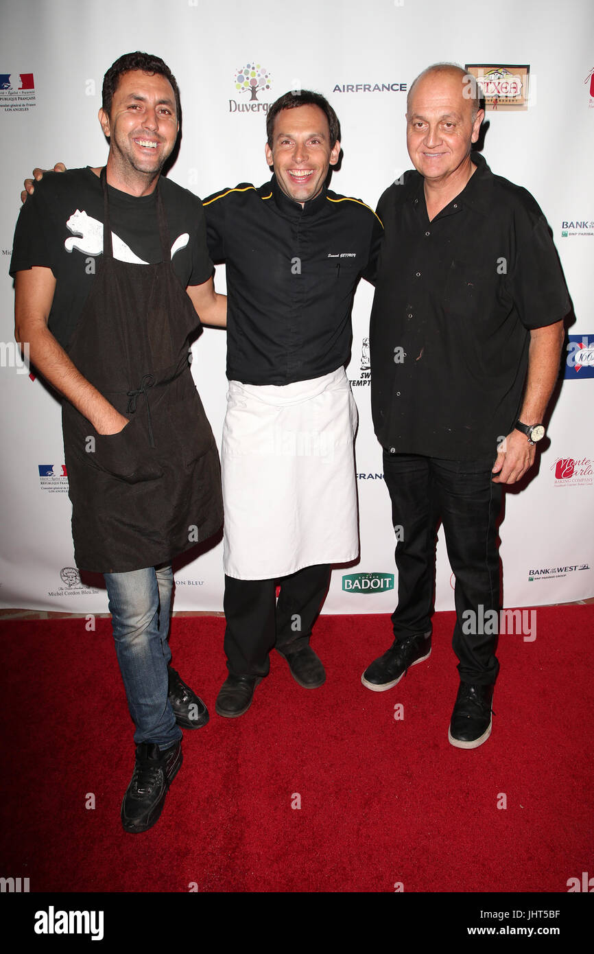 BEVERLY HILLS, CA July 14- French Consulat chefs, At French Consul To ...