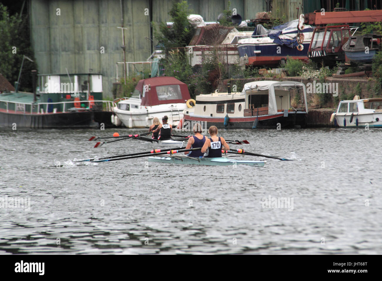 Doubles Rowing High Resolution Stock Photography and Images - Alamy