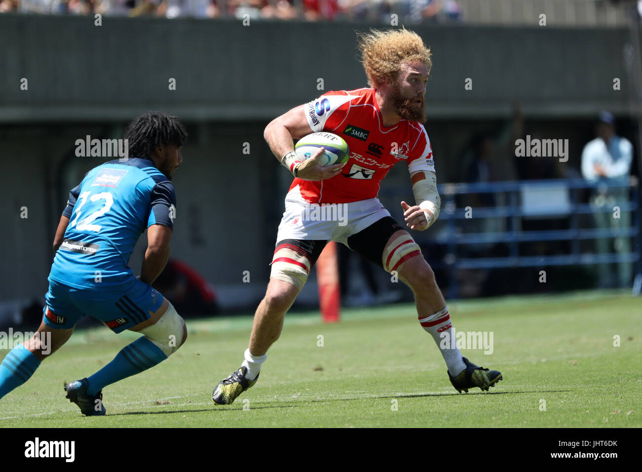 Tokyo, Japan. 15th July, 2017. Willie Britz (Sunwolves) Rugby : Super ...