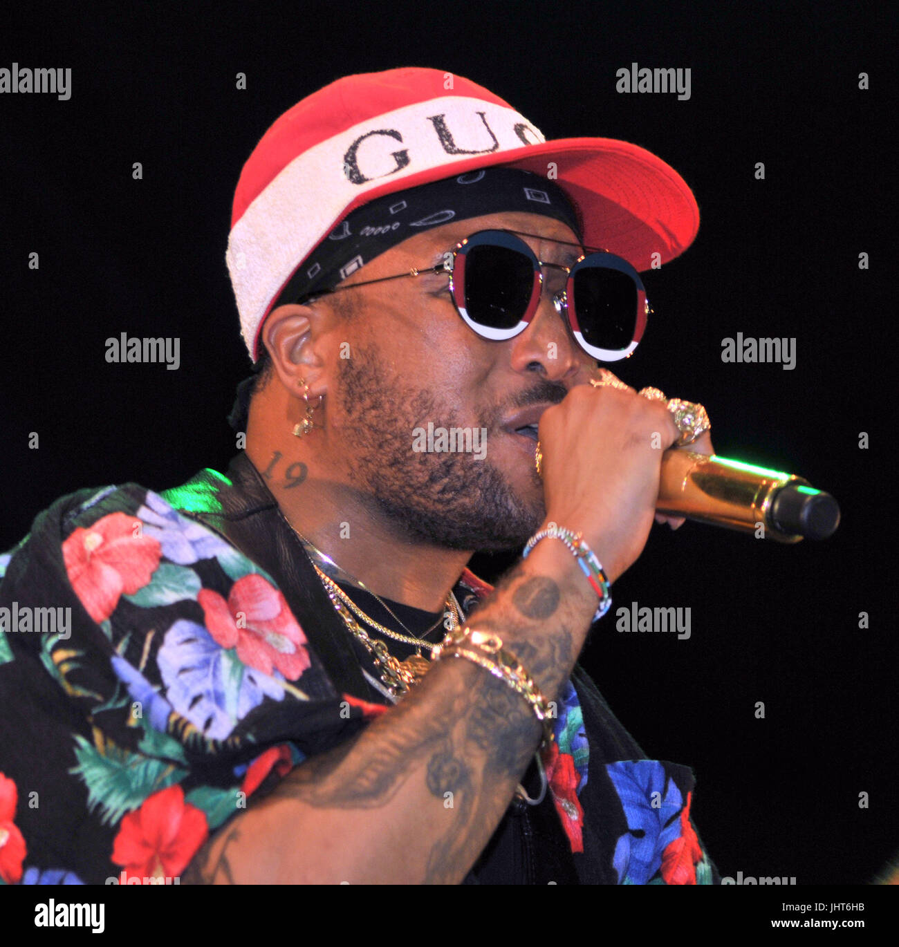 Los Angeles, Ca, USA. 14th July, 2017. Ro James at the LA Soul Festival ...