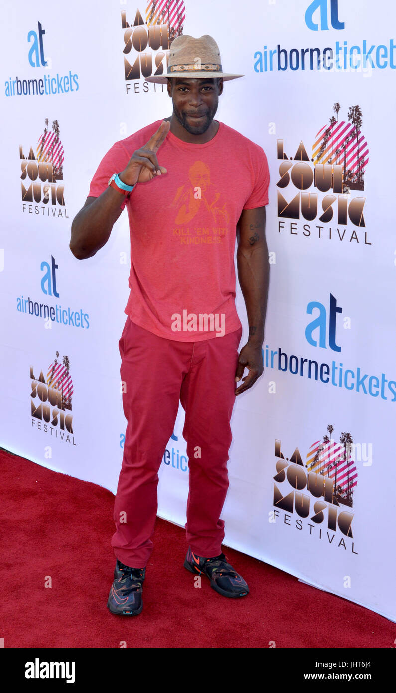 Los Angeles, Ca, USA. 14th July, 2017. Sheldon Bailey at the LA Soul ...