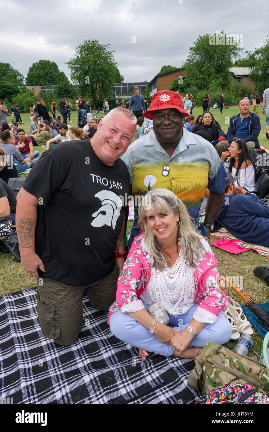 Lloyd Park, London, England, UK. Hundreds attend the Walthamstow Garden ...
